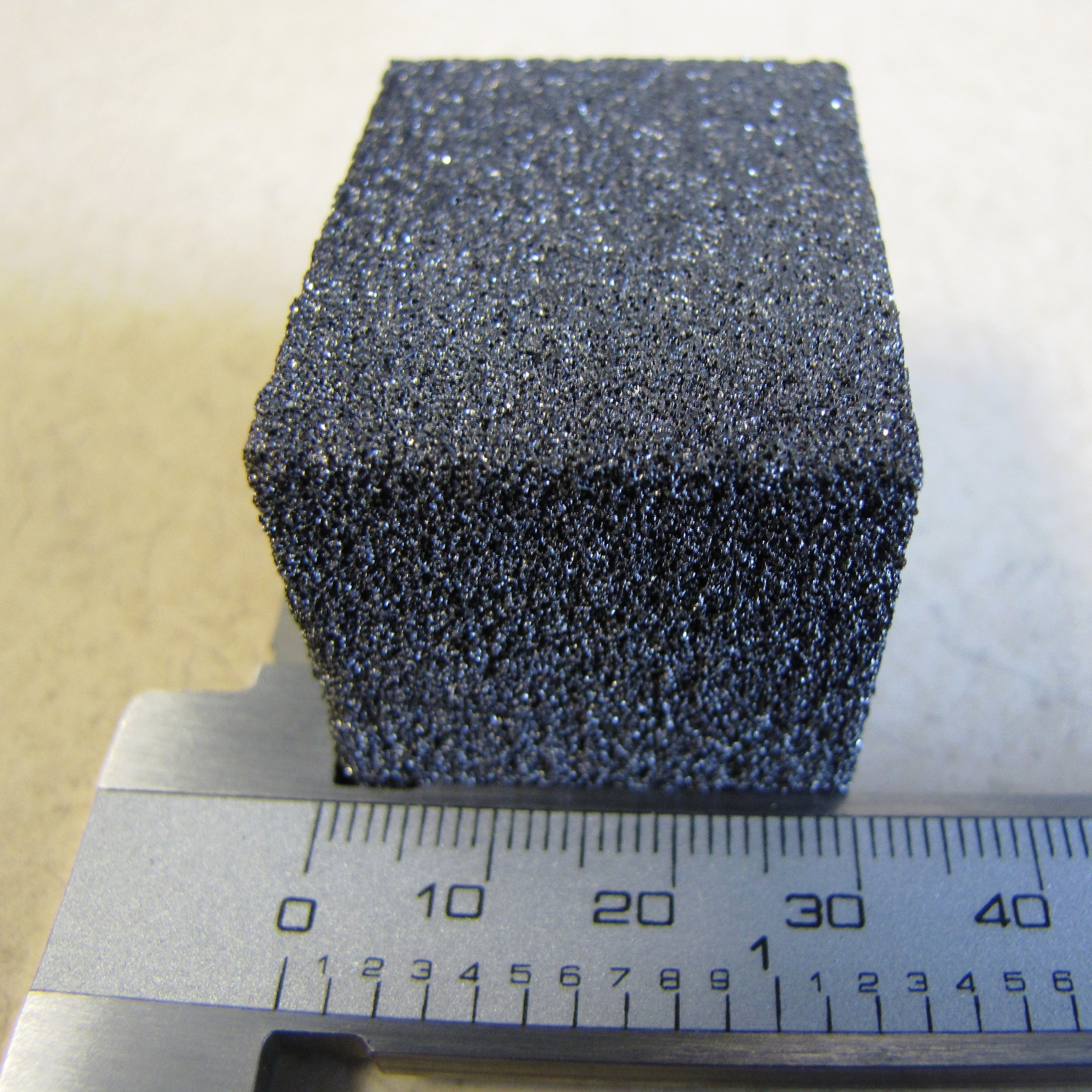 graphite foam sample
